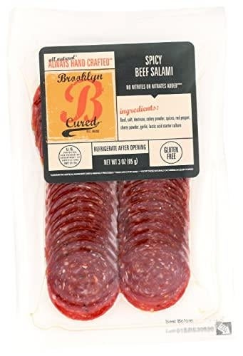 Brooklyn Cured Spice Beef Sliced Salami | Brick House Butcher